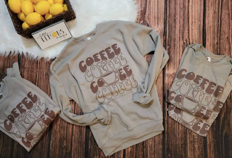 Shirt - Coffee Coffee Coffee | Copper Cities Coffee